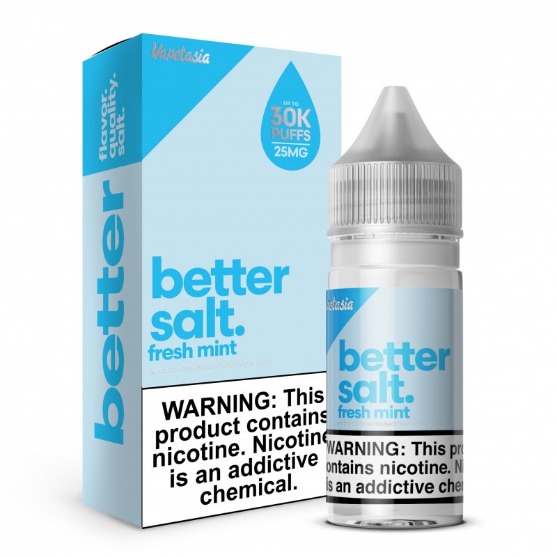 Better Salt by Vapetasia - Fresh Mint 30mL, vapetasia better salt